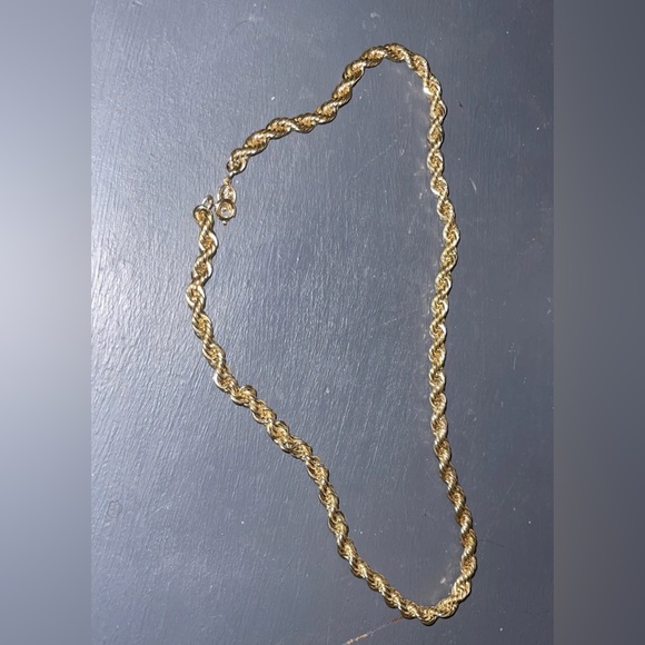 Napier | Jewelry | Vintage Signed Napier Goldtone Braided Rope Twist ...
